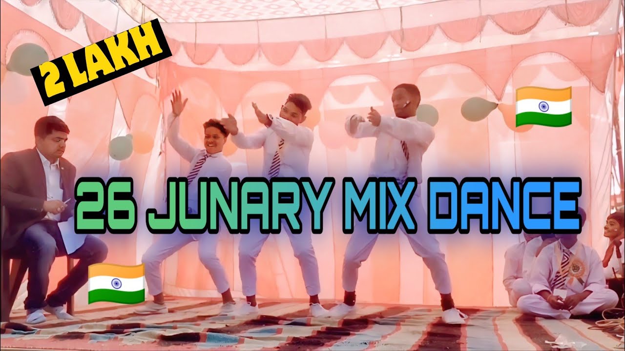 26 january mix dance video 2023vs2024 mixing song group dance #viral # ...