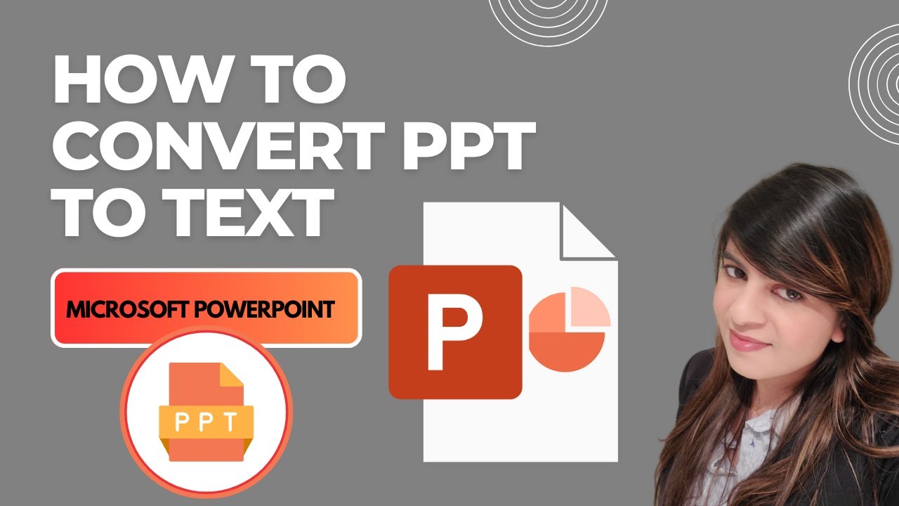 Convert Complex Data in PPT slides to Word Text 📄 - YouTube