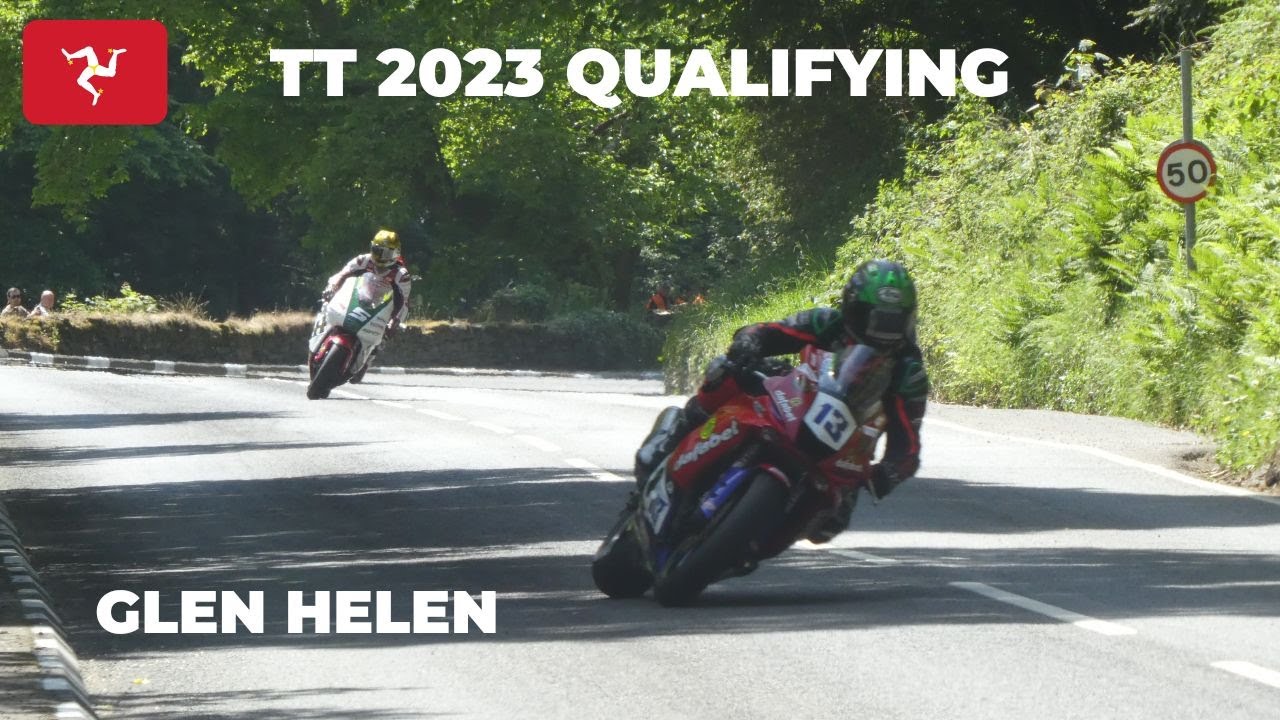 Isle of Man TT 2023 Qualifying 5 at Glen Helen - Dunlop Lays Down a ...