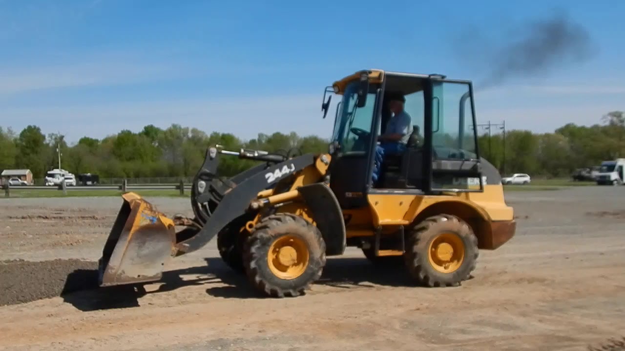 ID# 6604 - 2012 John Deere 244J Wheel Loader - YouTube