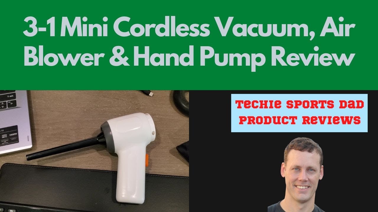 3 in 1 Mini Cordless Vacuum, Air Blower & Hand Pump Review - YouTube