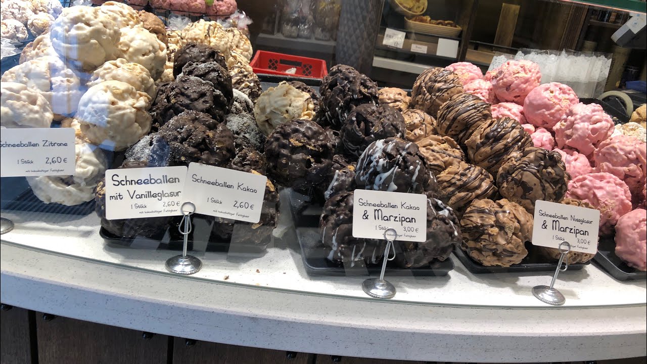 [ Schneeballen, Rothenburg, Germany ] Snowballs ( Fried Pastry from ...