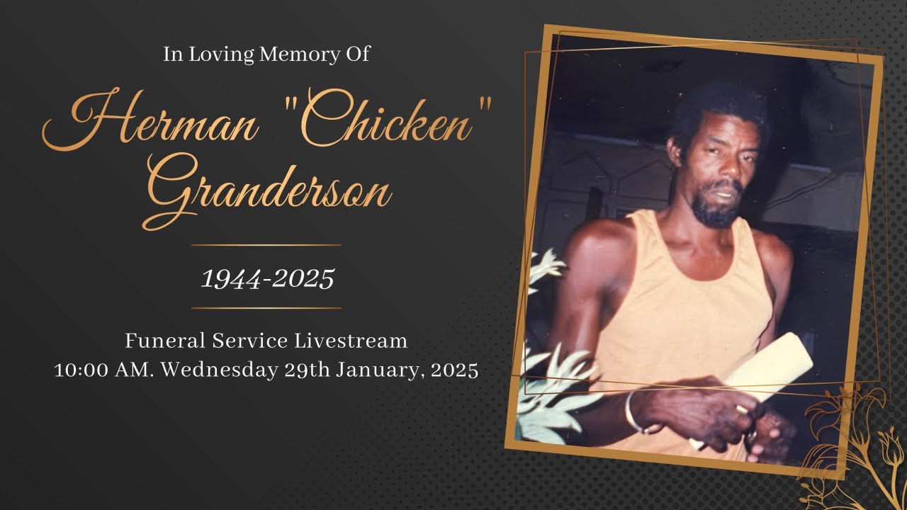 Herman "Chicken" Granderson Funeral Service Livestream - YouTube