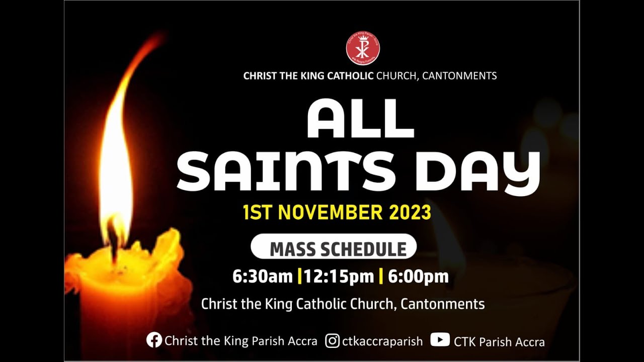 SOLEMNITY OF ALL SAINTS (EVENING MASS) - YouTube