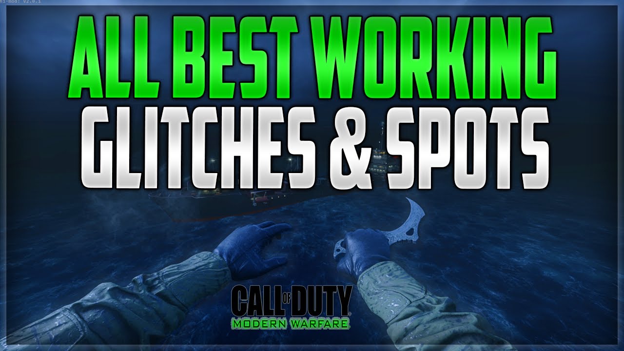 CoD MWR - All The Best Working Glitches & Hiding Spots 2024 - CoD ...