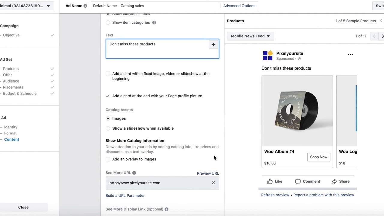 How to create a Dynamic Product Ads campaign (DPA) - YouTube