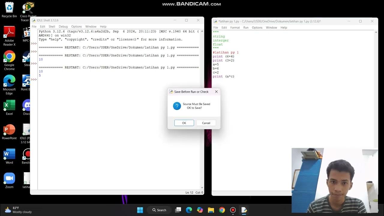 pemrograman data python - YouTube