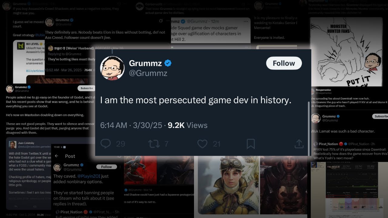 The Hypocrisy of Grummz (And His Followers) - YouTube