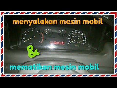 memanasi dan mematikan mesin mobil || Timor dohc - YouTube