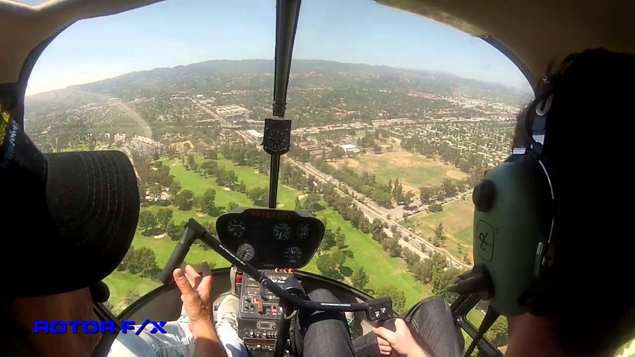 Nathan Olney Discovery Helicopter flight lesson at ROTOR F/X - YouTube