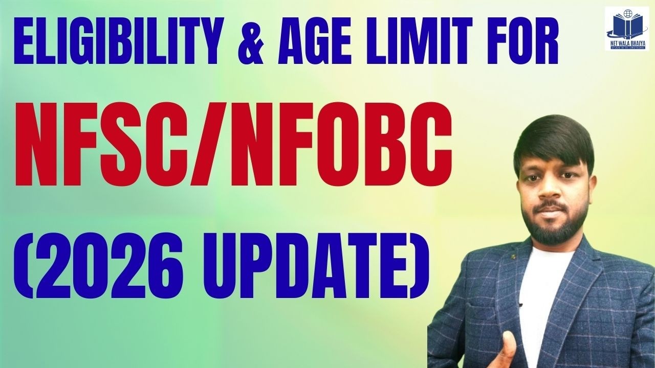 NFOBC / NFSC Update 2026 🔥 | Eligibility & Age Limit Full Details ...