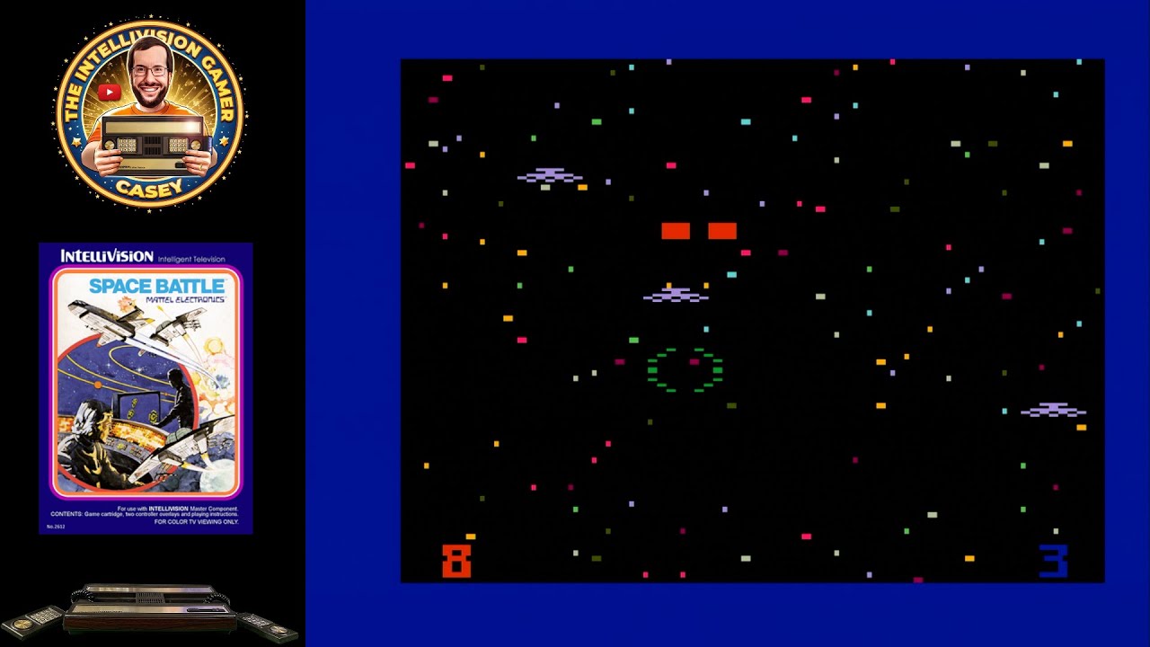 Intellivision Space Battle - Original 125 - YouTube