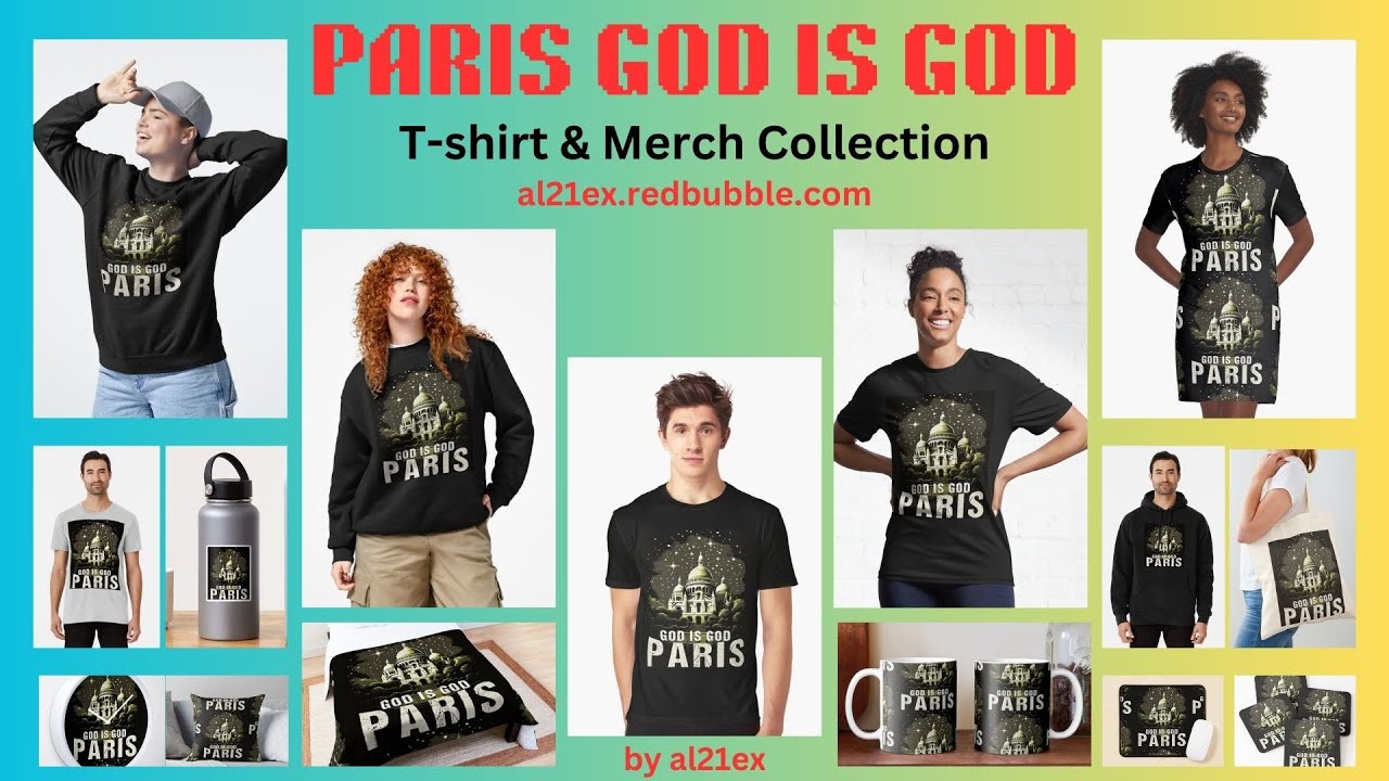 Paris God is God T-shirt #paris2024 #parisolympic #paris #godisgood # ...