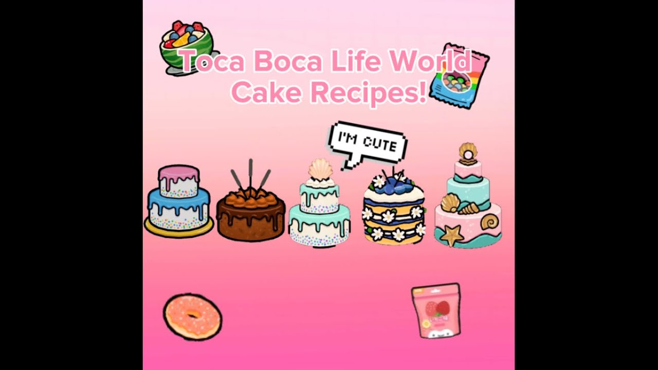Toca Boca Life World Cake Recipes! 🌎 - YouTube