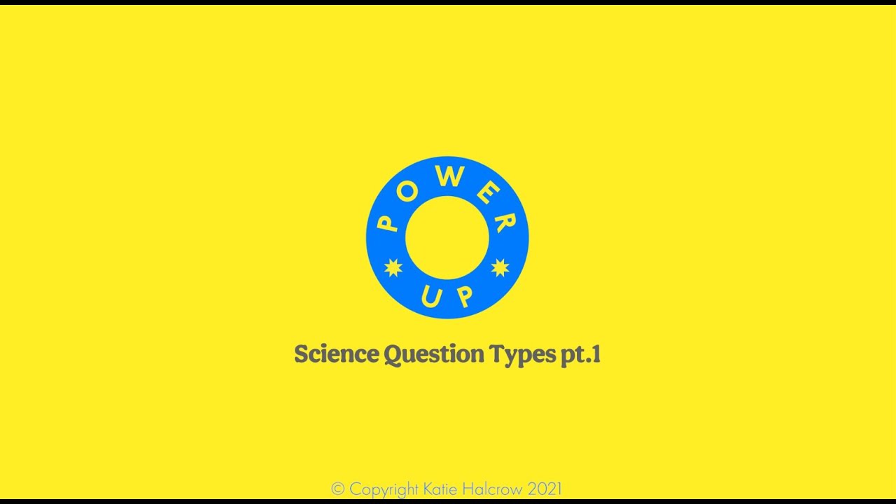 Science Question Types pt. 1 - YouTube