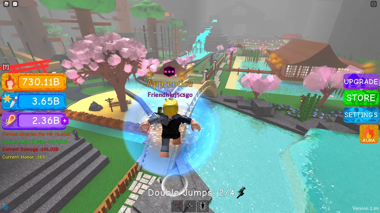 Играю с другом в SIMULATOR OP NINJA SIMULATOR🔥 - YouTube