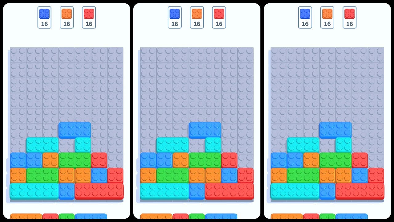 Sliding Blocks 3D Gameplay Android - YouTube