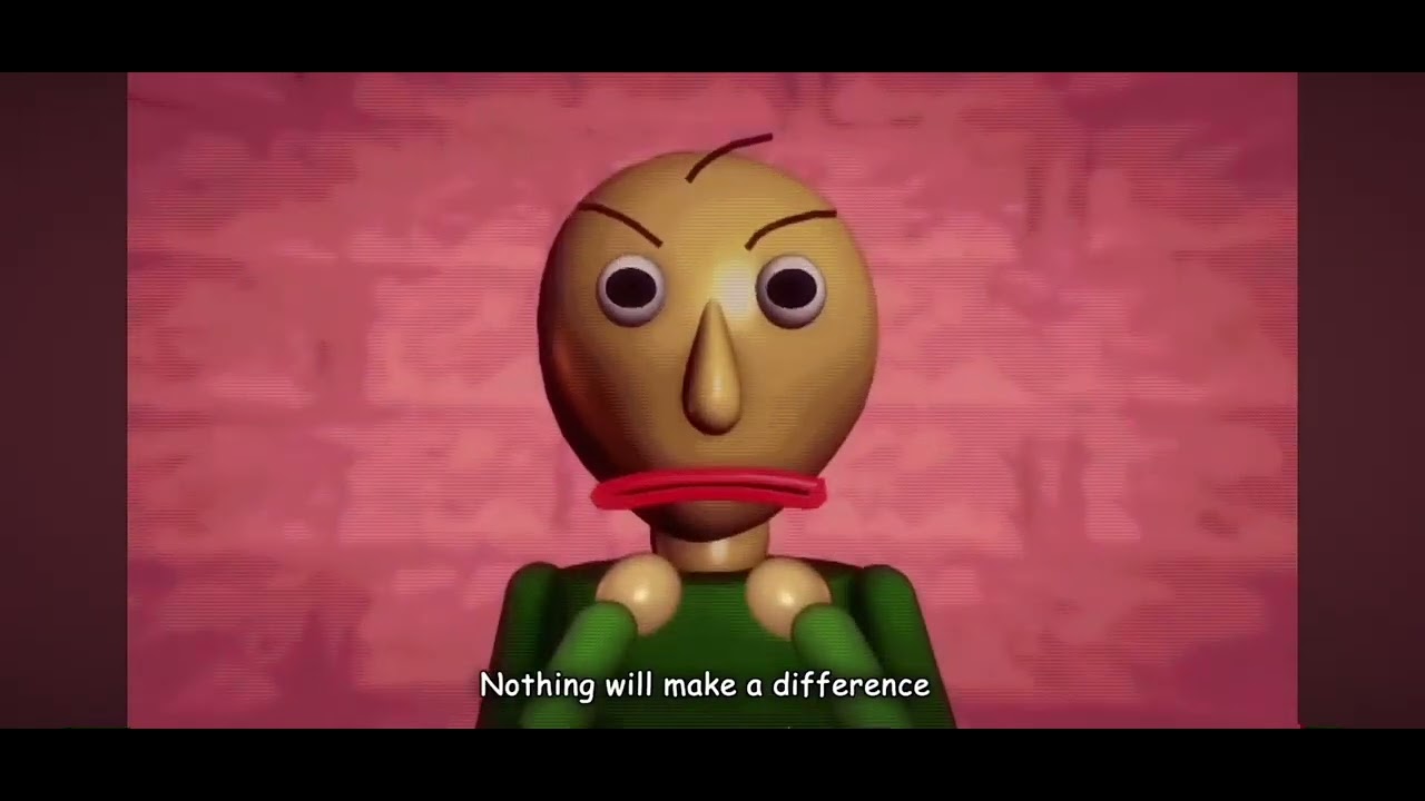 Basics in behavior Baldi orange red - YouTube
