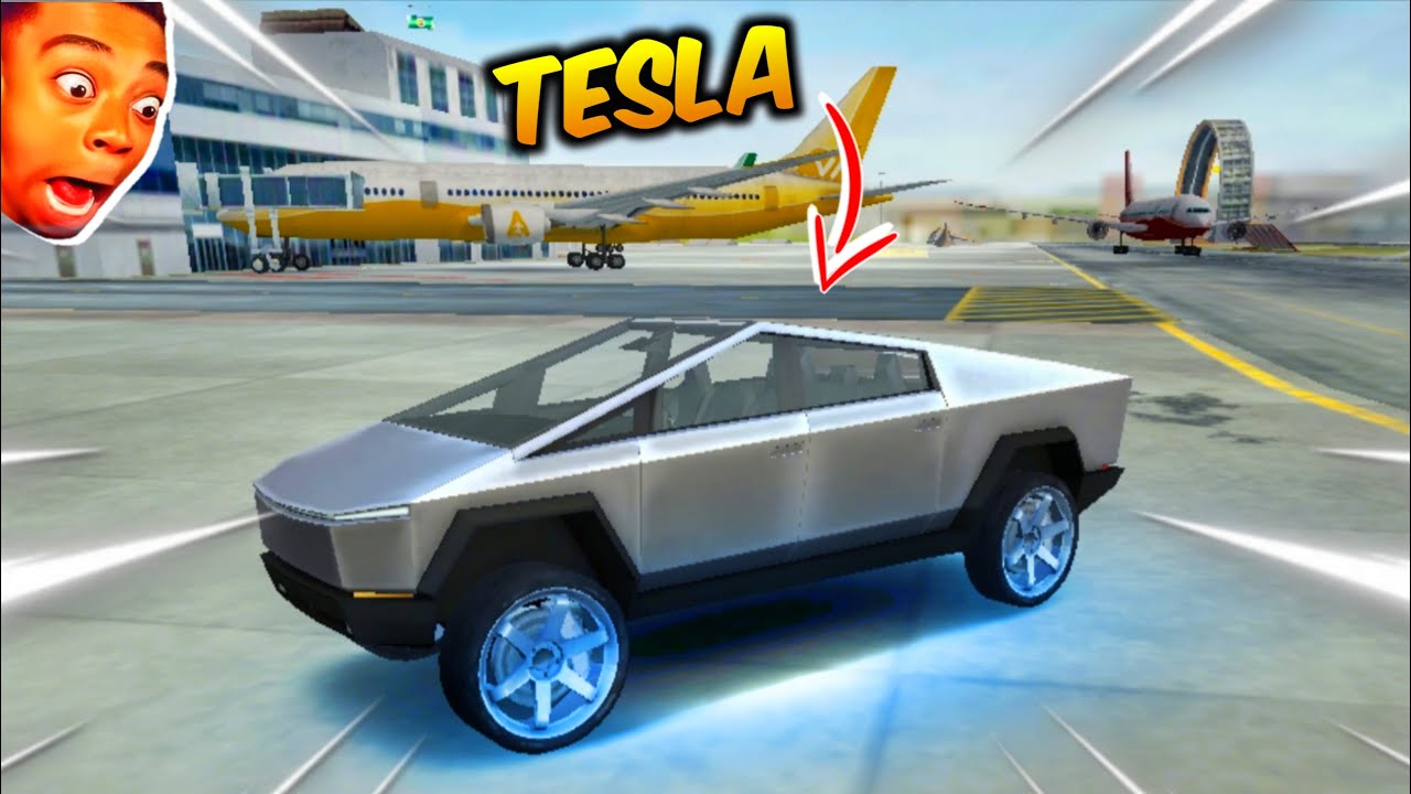 New Tesla Cybertruck 🔓 | Tesla Drive In ECDS | Extreme Car Driving ...