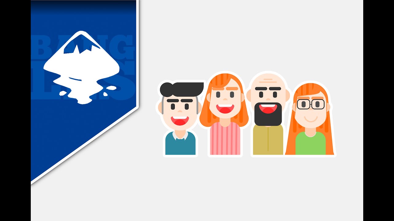 Tutorials Inkscape : How To Draw Flat Design Character with Inkscape ...