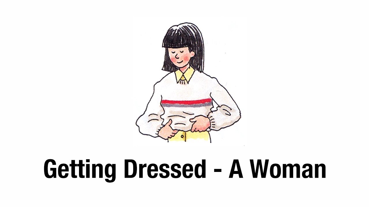 5. Getting Dressed - A Woman | English for Everyday Activities - YouTube