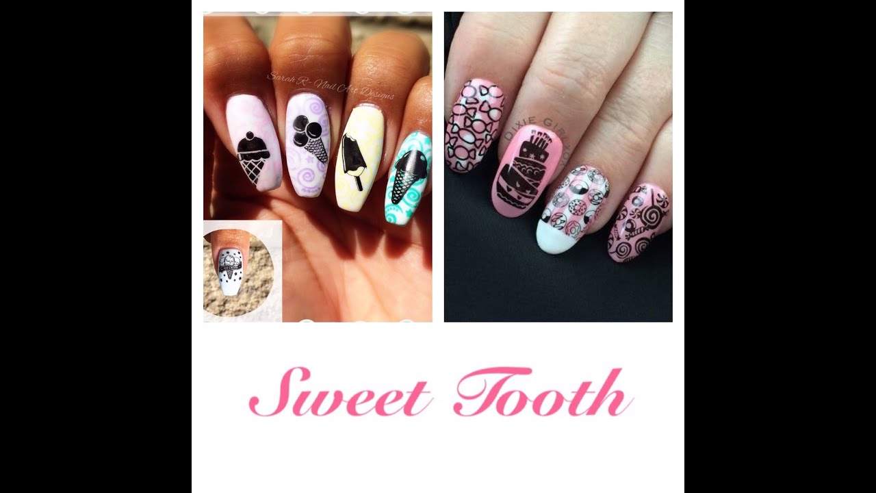 Sweet Tooth! Pastel Ice Cream Stamping Nail Art | Dixiegirlxox Collab ...