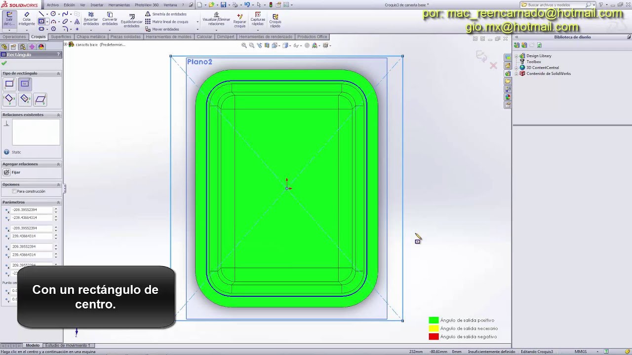 Solidworks moldes 1 - YouTube