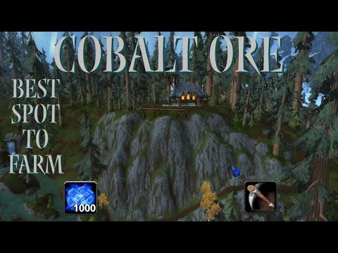 Best spot to farm Cobalt ore in Shadowlands Grizzly Hills Ep 8 - YouTube