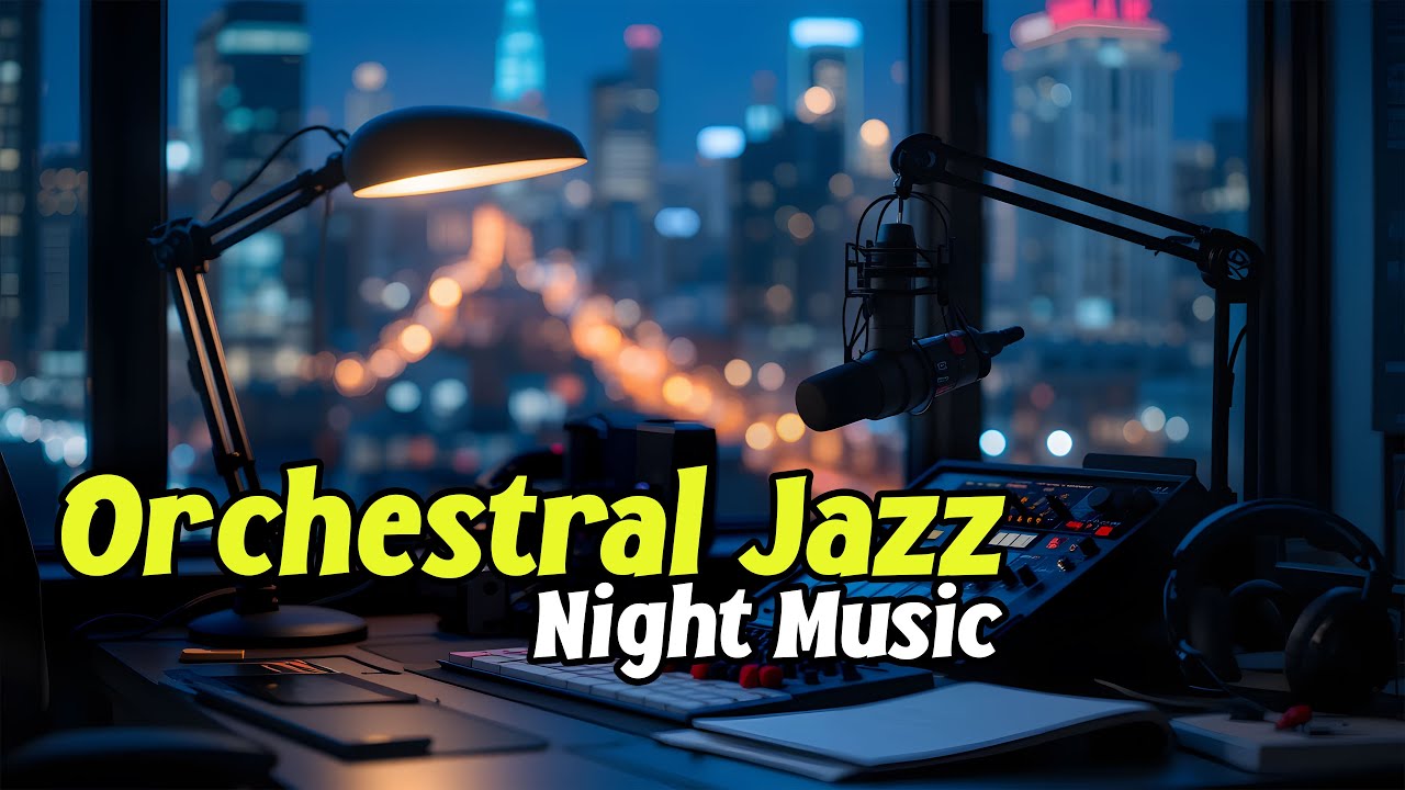 Night Music For Relaxation - Orchestral Jazz Session - YouTube