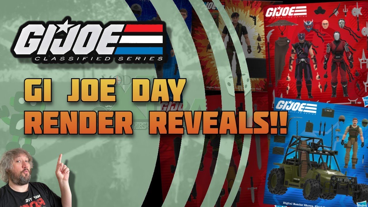 Check out these new G.I. Joe Day Classified Render Reveals!!! - YouTube