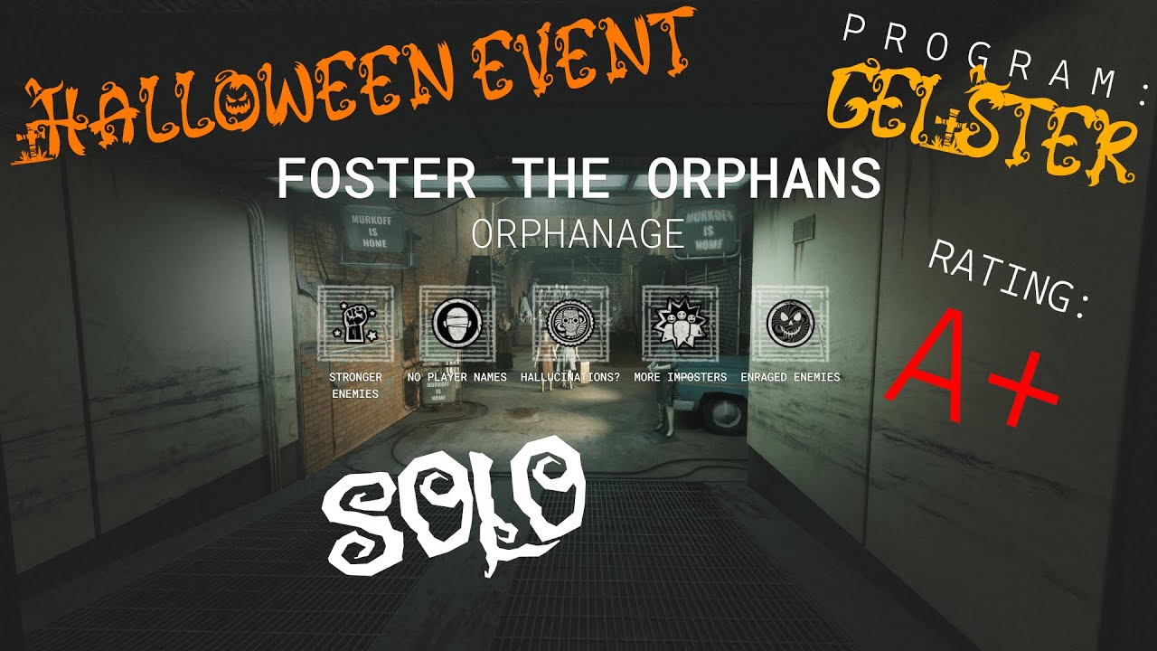 The Outlast Trials - Program Geister: Foster the Orphans (Solo A+ ...
