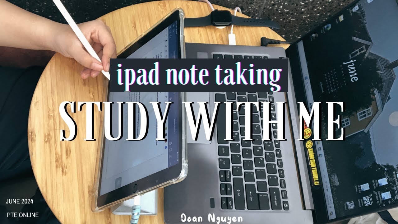 STUDY WITH ME/ IPAD NOTE TAKING #15 - YouTube
