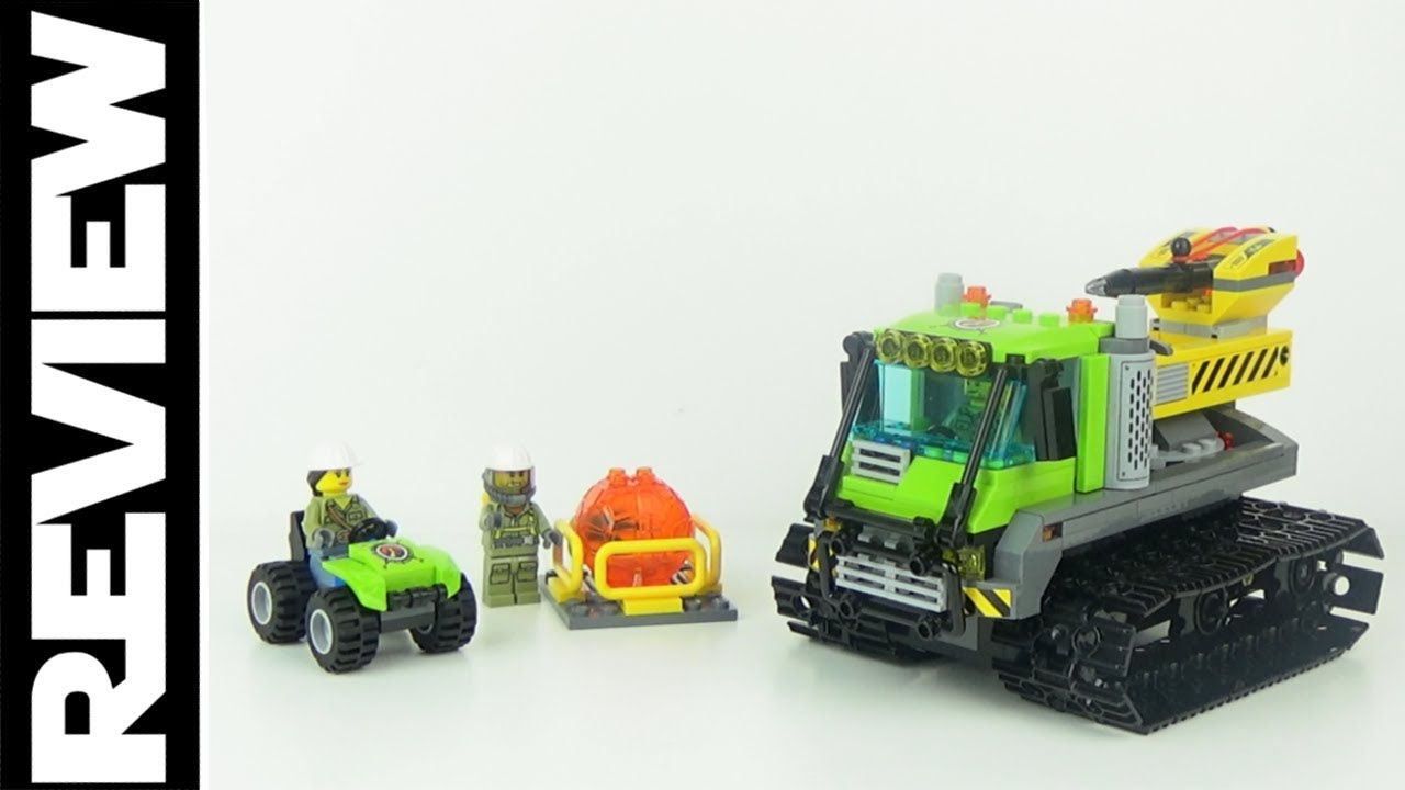 Lego City 60122 Volcano Crawler - Speed Build + Review - YouTube