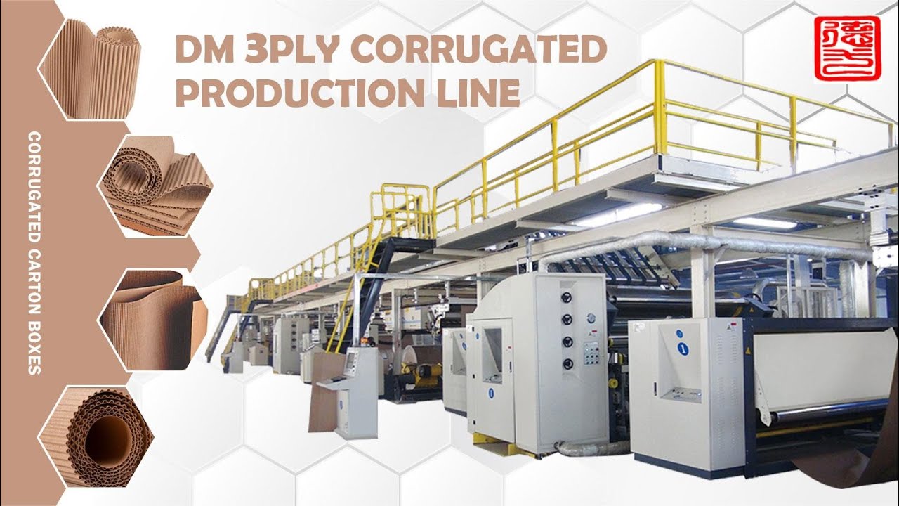 Fully Automatic 3/5/7ply corrugated cardboard board packing carton box ...