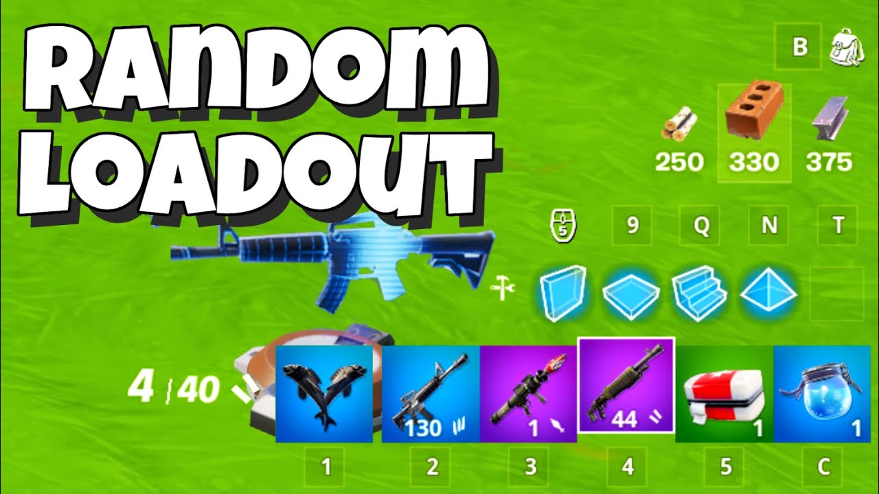 How to give Players a Random Loadout | Fortnite Creative Tutorial - YouTube