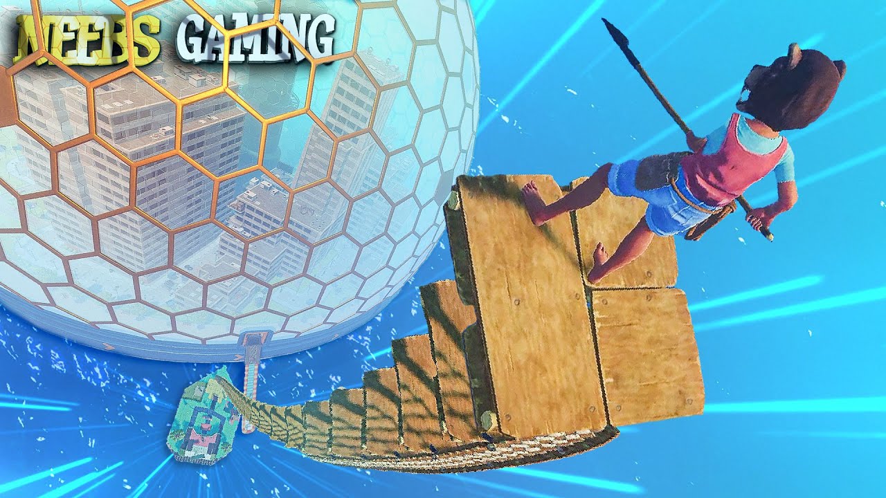Raft - Building OVER the Dome! - YouTube