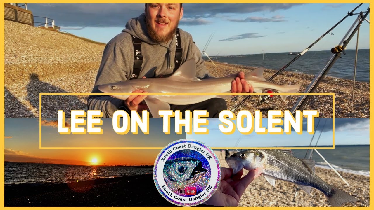 Fishing Session At LEE ON THE SOLENT | Sea Fishing UK - YouTube