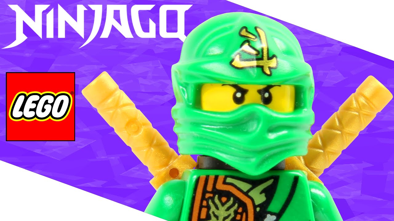 LEGO Ninjago Green Ninja Lloyd Animated Build - YouTube