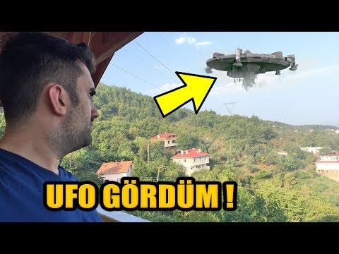 KÖYÜMDE UFO GÖRDÜM ! UFO IN TURKEY