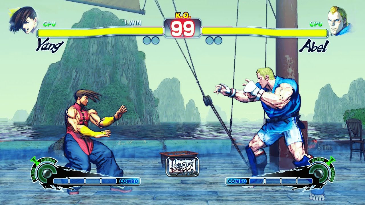 Yang vs Abel (Hardest ) Street Fighter 4. - YouTube