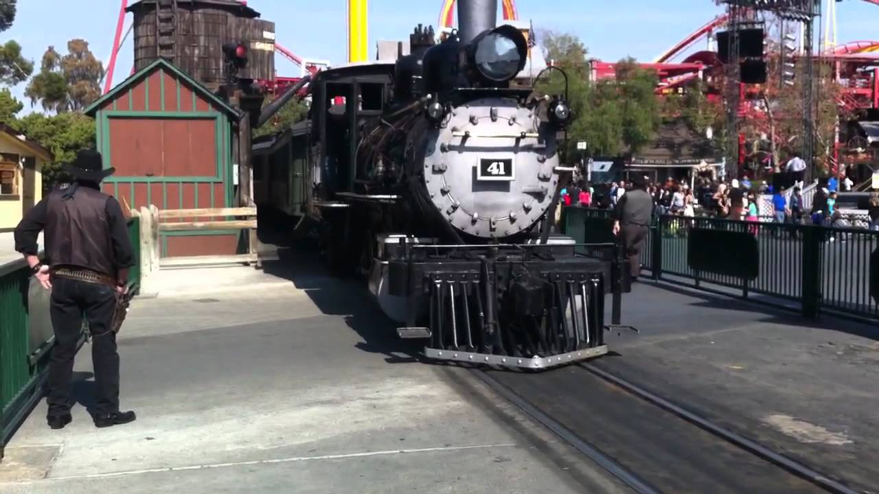 Knotts Berry Farm Calico Railroad - YouTube