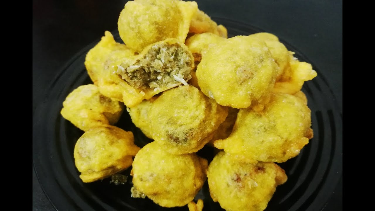 Gateau Zamberique | Gato Zamberik | Moong Fritters | Divali | Mauritius ...