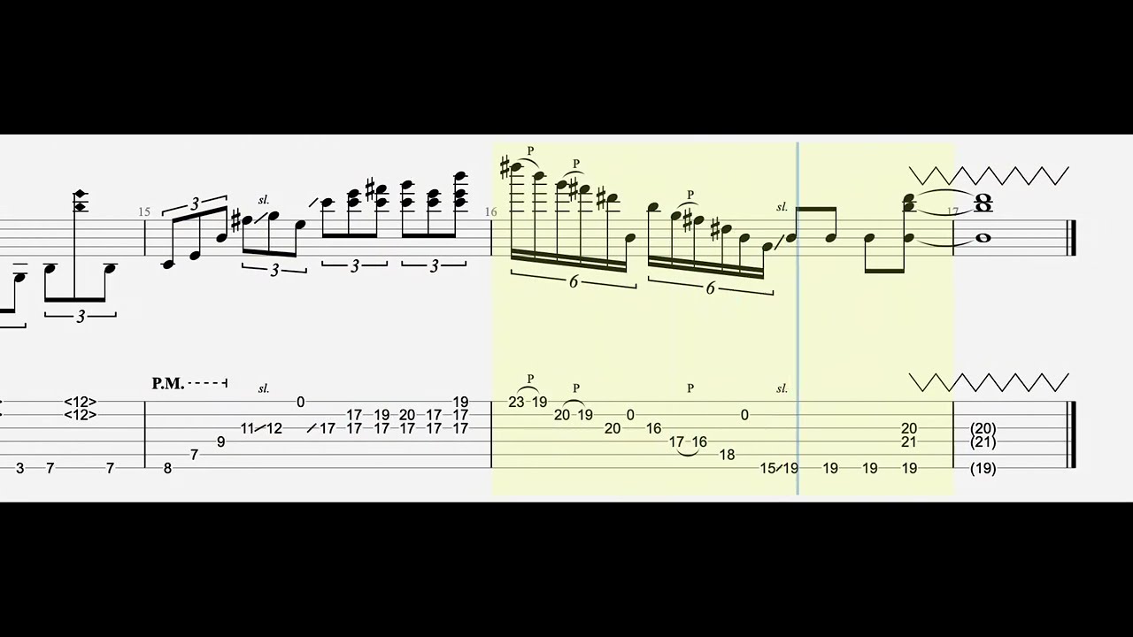 Tim Henson Upside Down Tab - YouTube