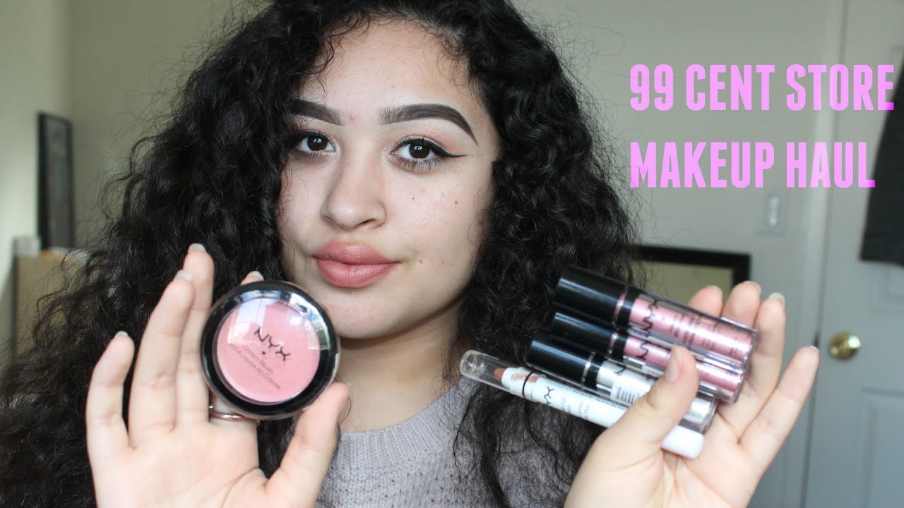 99 CENT STORE MAKE UP HAUL - YouTube