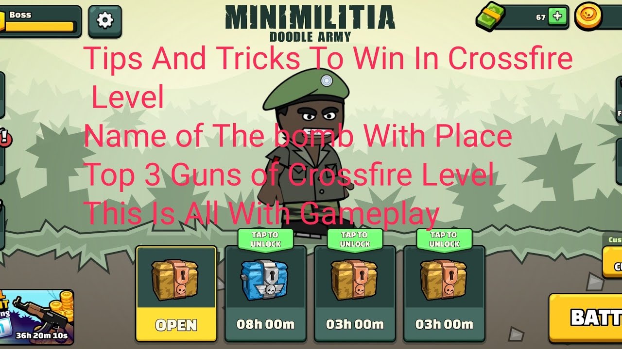 Tips And Tricks to Win Name Of The Bomb And Crossfire Top 3Guns With ...