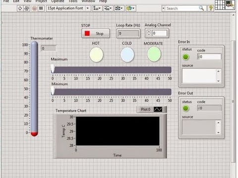 Project 01 : Custom SCADA System Using LabVIEW - YouTube