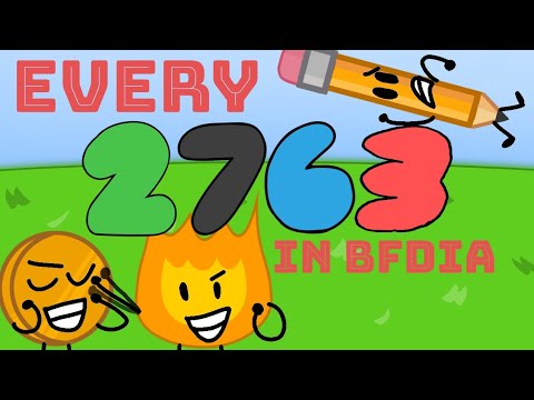 Every 2763 In Bfdia (So Far) - YouTube
