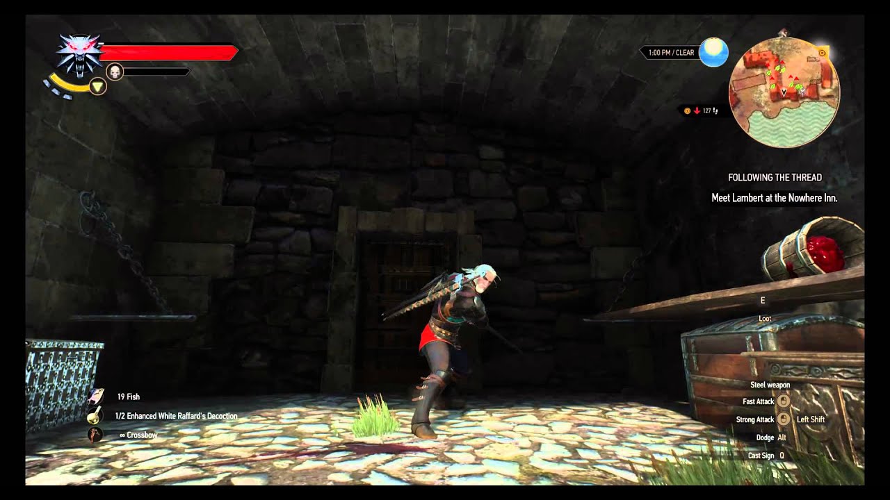 Nilfgaardian Longsword Witcher 3 Sword Style - YouTube