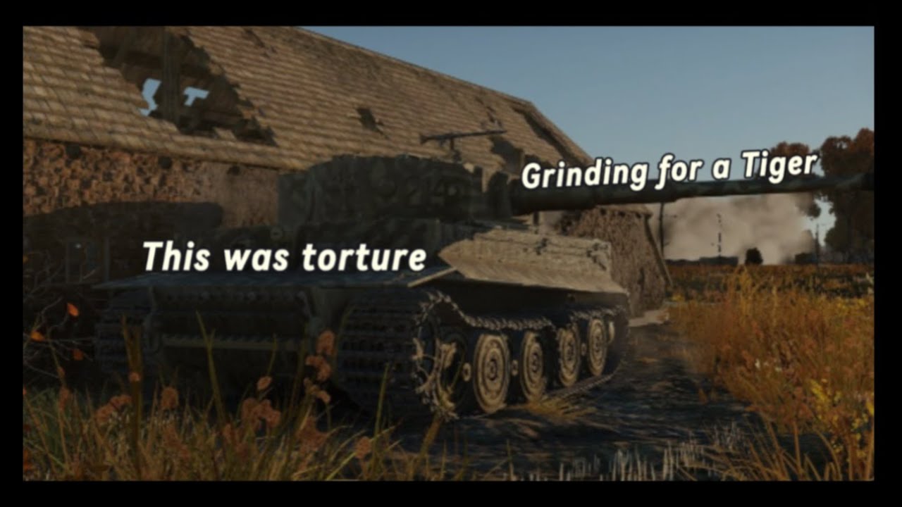 Grinding for a Tiger - YouTube