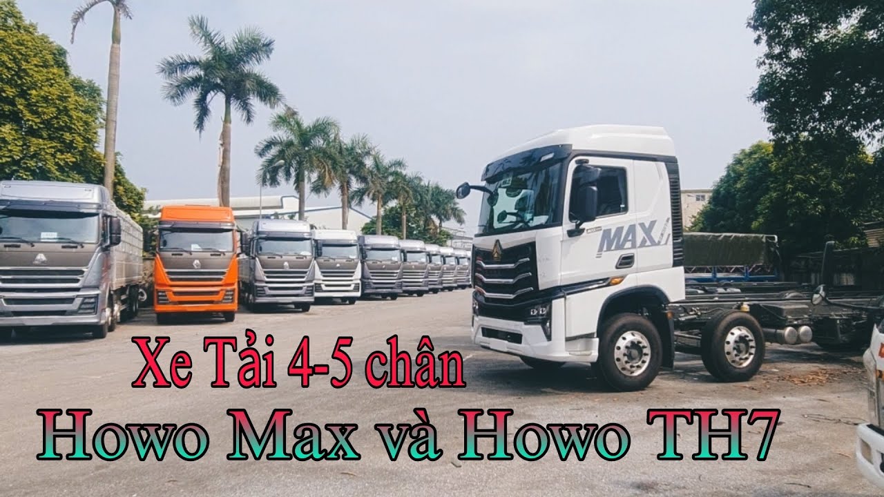 Xe 4-5 Chân HOWO TH7 và HOWO MAX | 0928833386 - YouTube